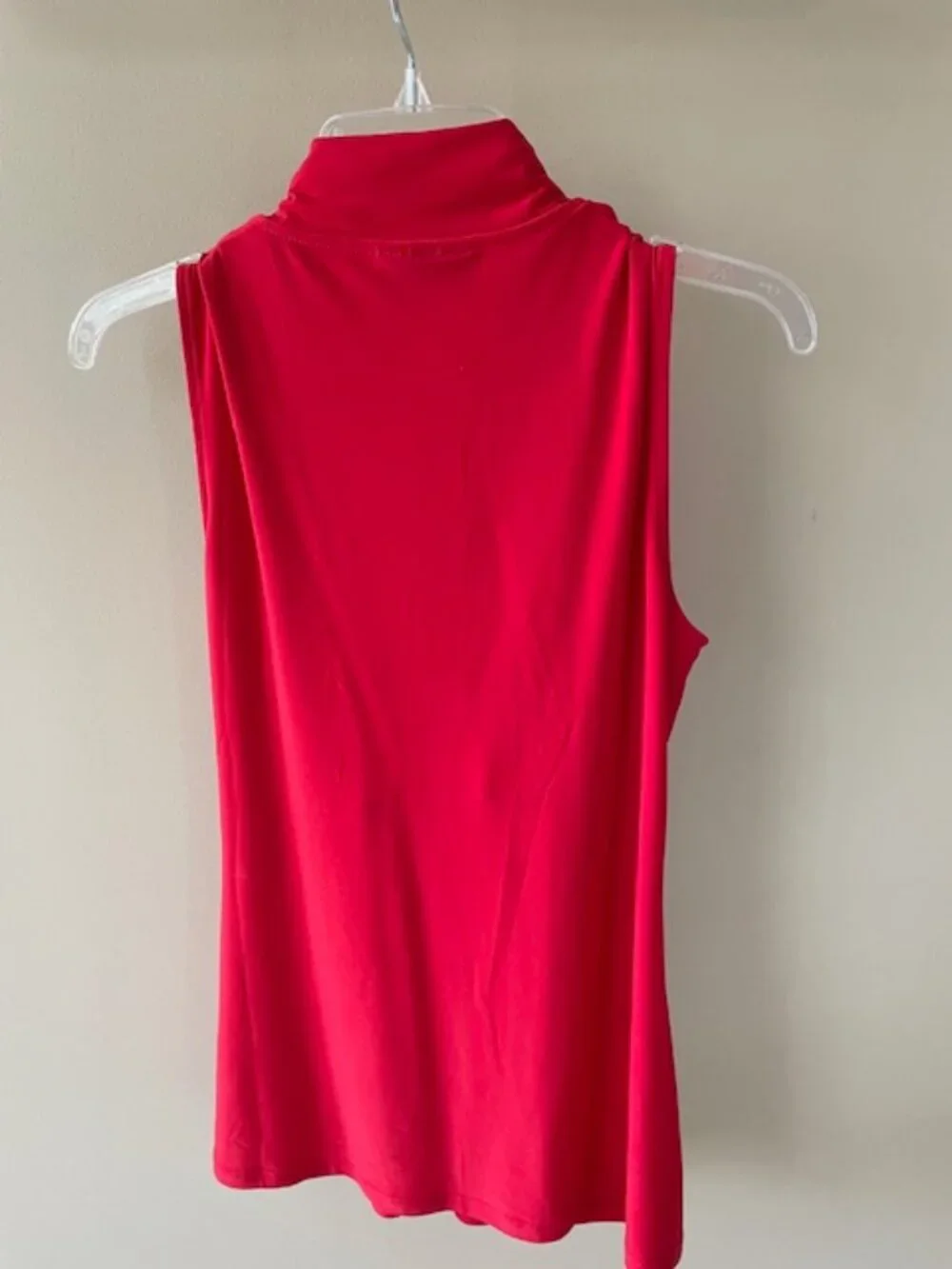 Dkny | Tops | Womens Dnky Sleeveless Top With Crossover Front In Red ...